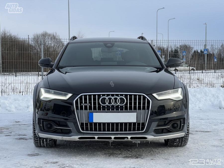 Black Audi A6 Allroad 2018 in Taurage, with an engine capacity of 3.00 L and mileage of 302 thousand km for 18999 €, photo 3 on AUTOMOTO.COM.LV