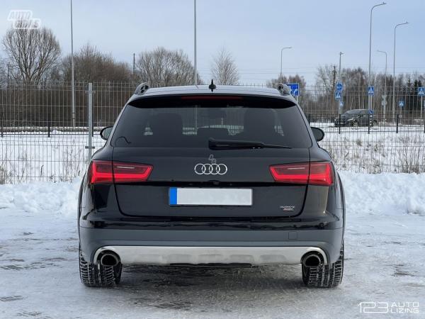 Black Audi A6 Allroad 2018 in Taurage, with an engine capacity of 3.00 L and mileage of 302 thousand km for 18999 €, photo 8 on AUTOMOTO.COM.LV