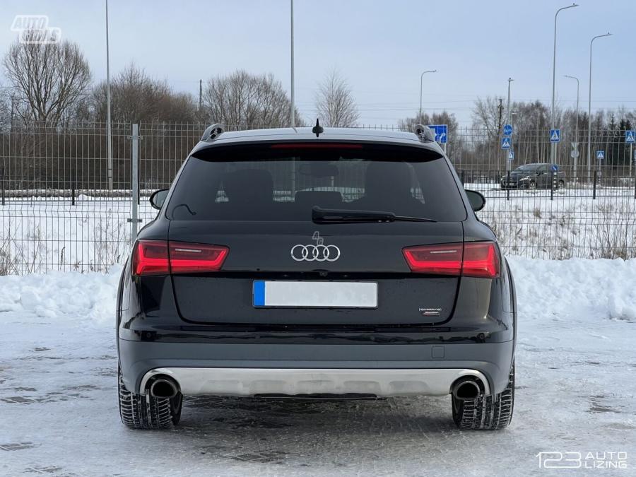 Black Audi A6 Allroad 2018 in Taurage, with an engine capacity of 3.00 L and mileage of 302 thousand km for 18999 €, photo 8 on AUTOMOTO.COM.LV