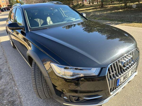 Melns Audi A6 Allroad 2018 Panevēža, ar dzinēja tilpumu 2.97 L un nobraukumu 180 tūkst. km par 17900 €, foto 1 vietnē AUTOMOTO.COM.LV