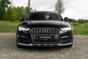 Black Audi A6 Allroad 2018 in Vilnius, with an engine capacity of 2.97 L and mileage of 186 thousand km for 18950 €, photo 6 on AUTOMOTO.COM.LV