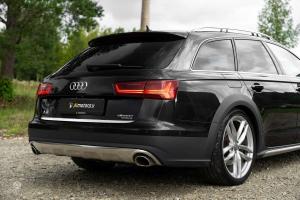 Black Audi A6 Allroad 2018 in Vilnius, with an engine capacity of 2.97 L and mileage of 186 thousand km for 18950 €, photo 10 on AUTOMOTO.COM.LV