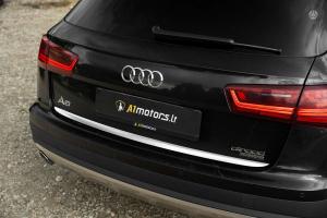 Black Audi A6 Allroad 2018 in Vilnius, with an engine capacity of 2.97 L and mileage of 186 thousand km for 18950 €, photo 12 on AUTOMOTO.COM.LV