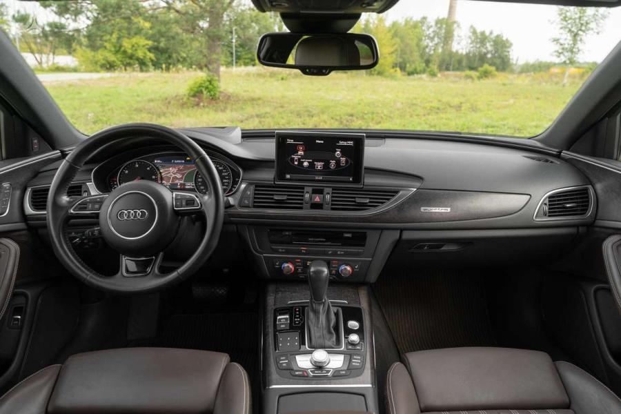 Black Audi A6 Allroad 2018 in Vilnius, with an engine capacity of 2.97 L and mileage of 186 thousand km for 18950 €, photo 17 on AUTOMOTO.COM.LV