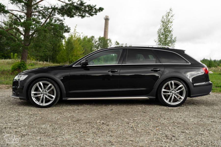 Melns Audi A6 Allroad 2018 Viļņa, ar dzinēja tilpumu 3.00 L un nobraukumu 186 tūkst. km par 18950 €, foto 4 vietnē AUTOMOTO.COM.LV