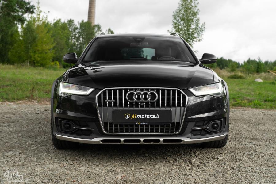 Melns Audi A6 Allroad 2018 Viļņa, ar dzinēja tilpumu 3.00 L un nobraukumu 186 tūkst. km par 18950 €, foto 6 vietnē AUTOMOTO.COM.LV