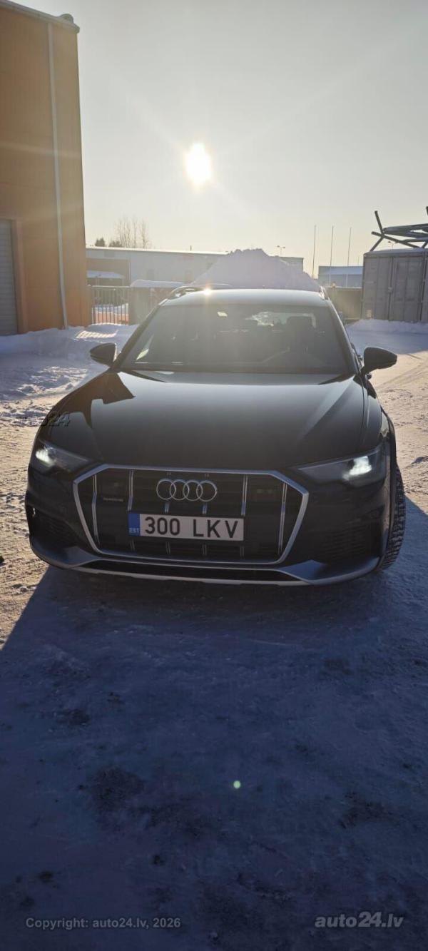 Black Audi A6 Allroad 2019 in Tallinn, with an engine capacity of 3.00 L and mileage of 221 thousand km for 29900 €, photo 2 on AUTOMOTO.COM.LV