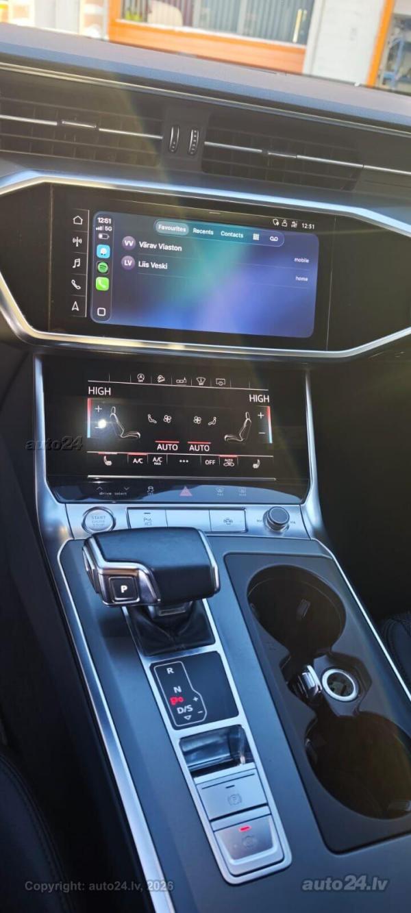 Black Audi A6 Allroad 2019 in Tallinn, with an engine capacity of 3.00 L and mileage of 221 thousand km for 29900 €, photo 8 on AUTOMOTO.COM.LV
