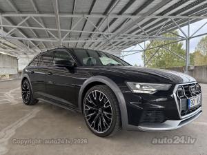 Melns Audi A6 Allroad 2019 Tallina, ar dzinēja tilpumu 3.00 L un nobraukumu 98 tūkst. km par 42000 €, foto  vietnē AUTOMOTO.COM.LV
