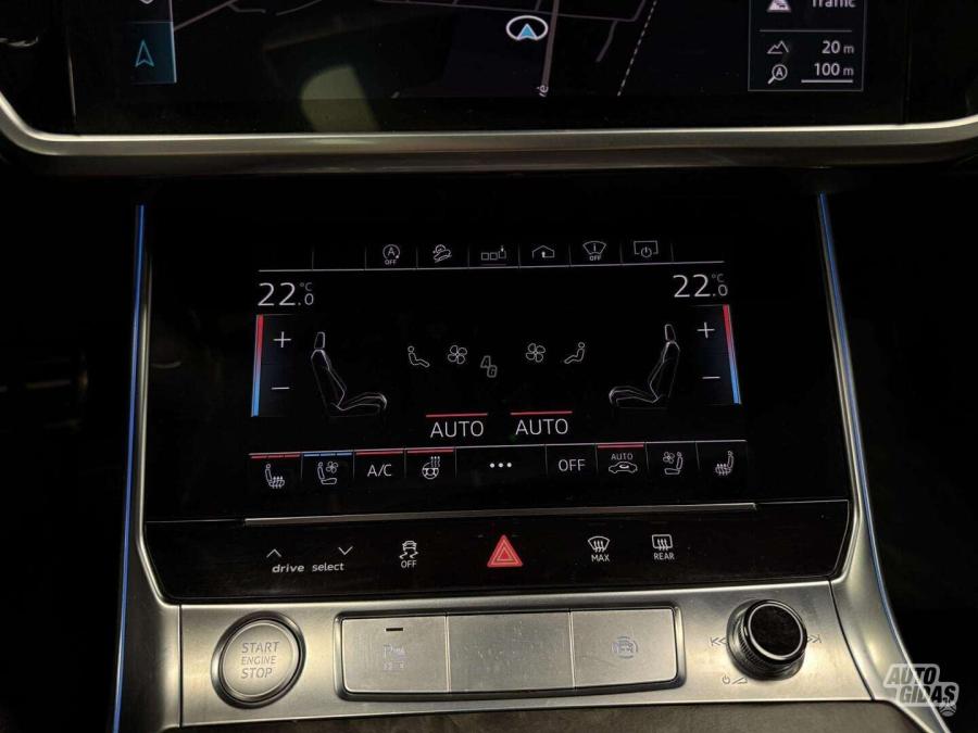 Melns Audi A6 Allroad 2020 Klaipėda, ar dzinēja tilpumu 3.00 L un nobraukumu 259 tūkst. km par 30900 €, foto 15 vietnē AUTOMOTO.COM.LV
