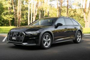 Black Audi A6 Allroad 2020 in Vilnius, with an engine capacity of 3.00 L and mileage of 122 thousand km for 27500 €, photo 2 on AUTOMOTO.COM.LV