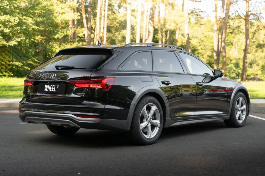 Black Audi A6 Allroad 2020 in Vilnius, with an engine capacity of 3.00 L and mileage of 122 thousand km for 27500 €, photo 6 on AUTOMOTO.COM.LV