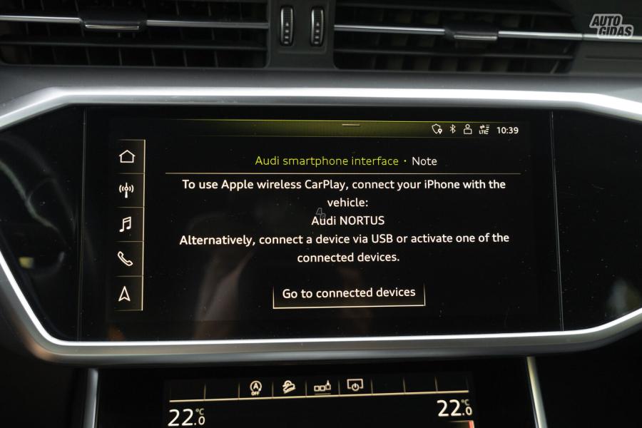 Black Audi A6 Allroad 2020 in Vilnius, with an engine capacity of 3.00 L and mileage of 122 thousand km for 27500 €, photo 26 on AUTOMOTO.COM.LV
