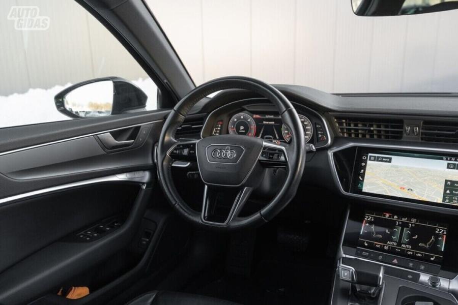 Black Audi A6 Allroad 2020 in Vilnius, with an engine capacity of 3.00 L and mileage of 123 thousand km for 31100 €, photo 14 on AUTOMOTO.COM.LV
