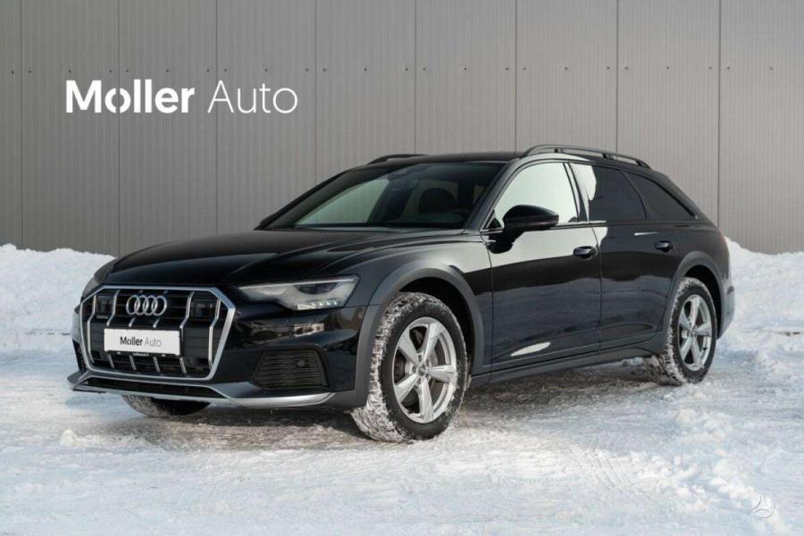 Melns Audi A6 Allroad 2020 Viļņa, ar dzinēja tilpumu 3.00 L un nobraukumu 123 tūkst. km par 31100 €, foto 1 vietnē AUTOMOTO.COM.LV
