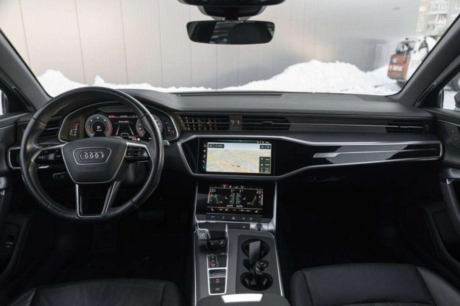 Melns Audi A6 Allroad 2020 Viļņa, ar dzinēja tilpumu 3.00 L un nobraukumu 123 tūkst. km par 31100 €, foto 13 vietnē AUTOMOTO.COM.LV