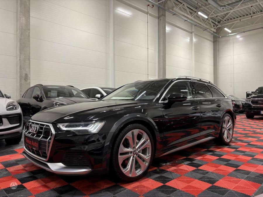 Melns Audi A6 Allroad 2020 Viļņa, ar dzinēja tilpumu 2.97 L un nobraukumu 260 tūkst. km par 31990 €, foto 1 vietnē AUTOMOTO.COM.LV