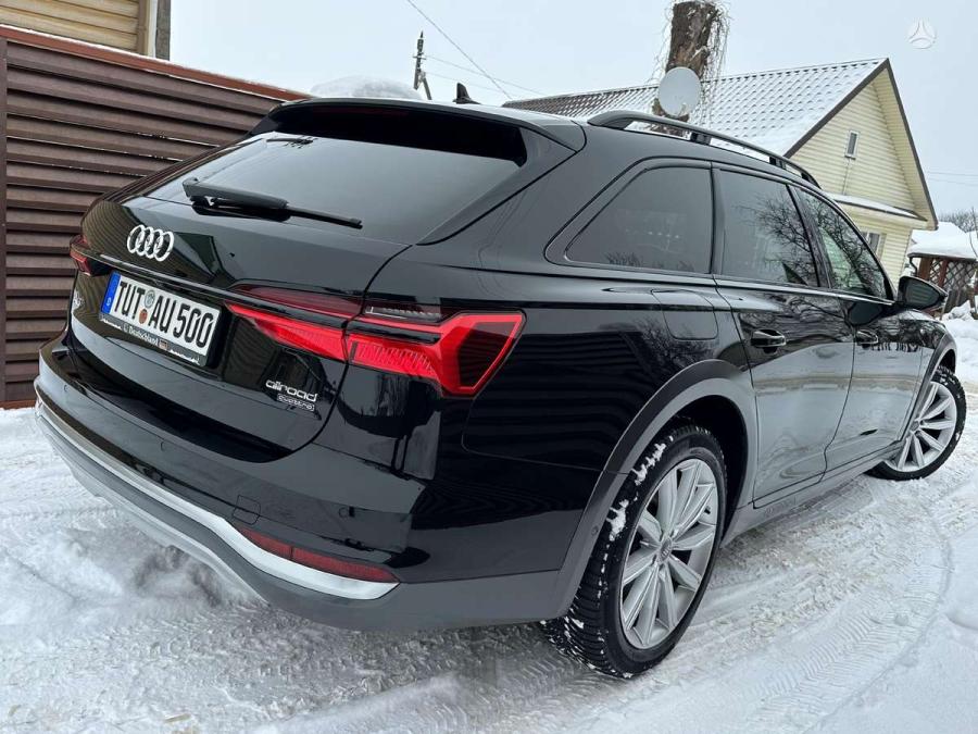 Black Audi A6 Allroad 2020 in Vilnius, with an engine capacity of 2.97 L and mileage of 254 thousand km for 26350 €, photo 4 on AUTOMOTO.COM.LV