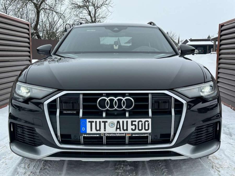 Black Audi A6 Allroad 2020 in Vilnius, with an engine capacity of 2.97 L and mileage of 254 thousand km for 26350 €, photo 6 on AUTOMOTO.COM.LV