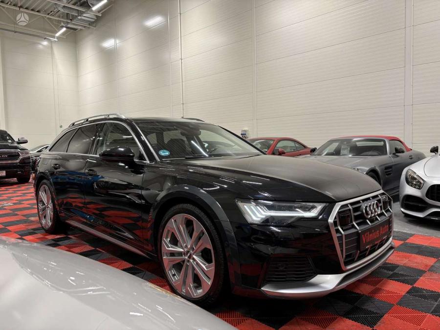 Melns Audi A6 Allroad 2020 Viļņa, ar dzinēja tilpumu 2.97 L un nobraukumu 260 tūkst. km par 28990 €, foto 4 vietnē AUTOMOTO.COM.LV