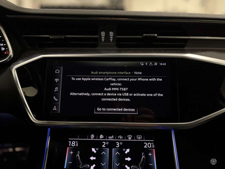 Melns Audi A6 Allroad 2020 Viļņa, ar dzinēja tilpumu 2.97 L un nobraukumu 260 tūkst. km par 28990 €, foto 27 vietnē AUTOMOTO.COM.LV