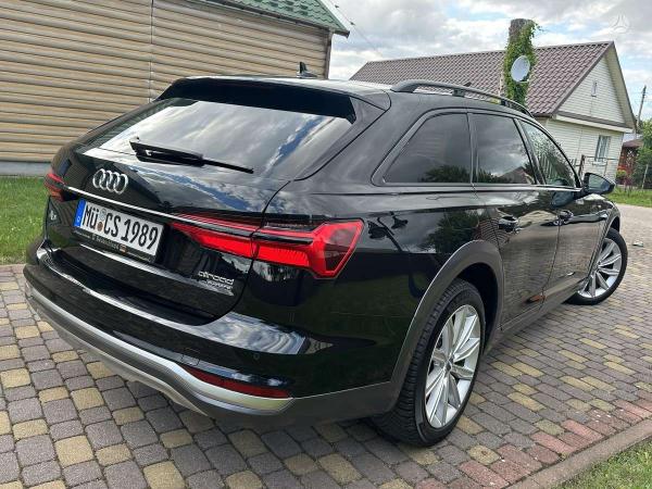 Black Audi A6 Allroad 2020 in Vilnius, with an engine capacity of 2.97 L and mileage of 187 thousand km for 25750 €, photo 3 on AUTOMOTO.COM.LV