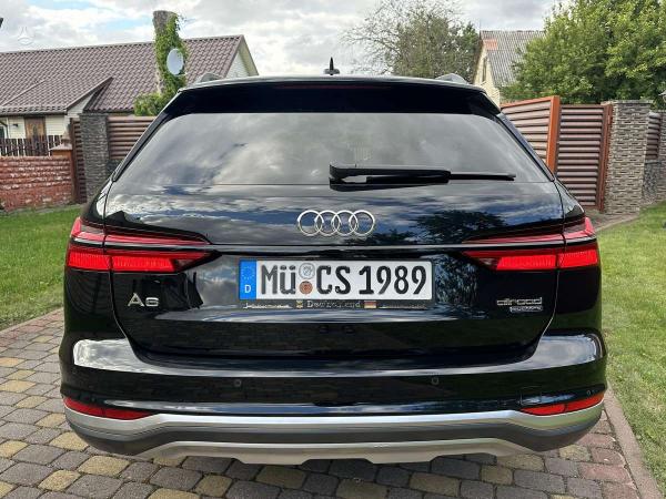 Black Audi A6 Allroad 2020 in Vilnius, with an engine capacity of 2.97 L and mileage of 187 thousand km for 25750 €, photo 6 on AUTOMOTO.COM.LV