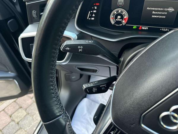 Black Audi A6 Allroad 2020 in Vilnius, with an engine capacity of 2.97 L and mileage of 187 thousand km for 25750 €, photo 9 on AUTOMOTO.COM.LV