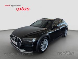 Black Audi A6 Allroad 2021 in Tallinn, with an engine capacity of 3.00 L and mileage of 98 thousand km for 38900 €, photo  on AUTOMOTO.COM.LV