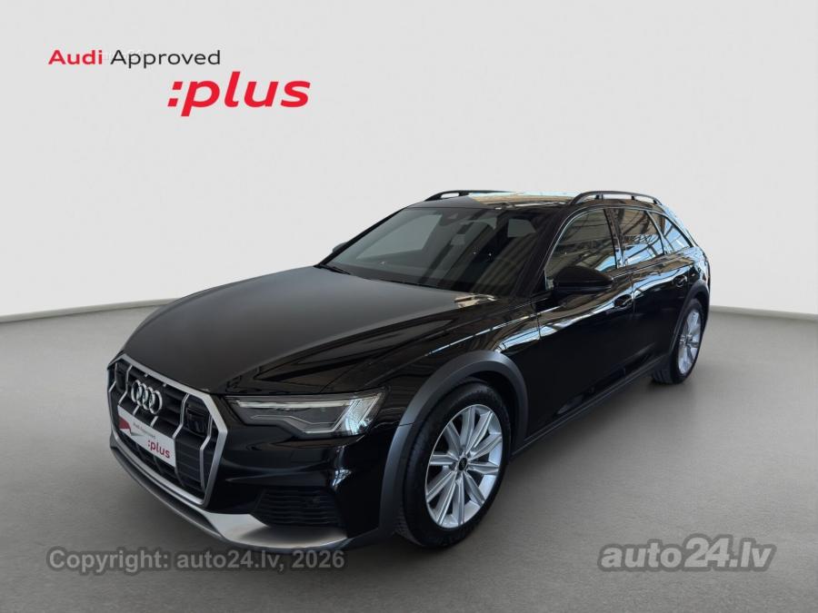 Black Audi A6 Allroad 2021 in Tallinn, with an engine capacity of 3.00 L and mileage of 98 thousand km for 38900 €, photo 1 on AUTOMOTO.COM.LV