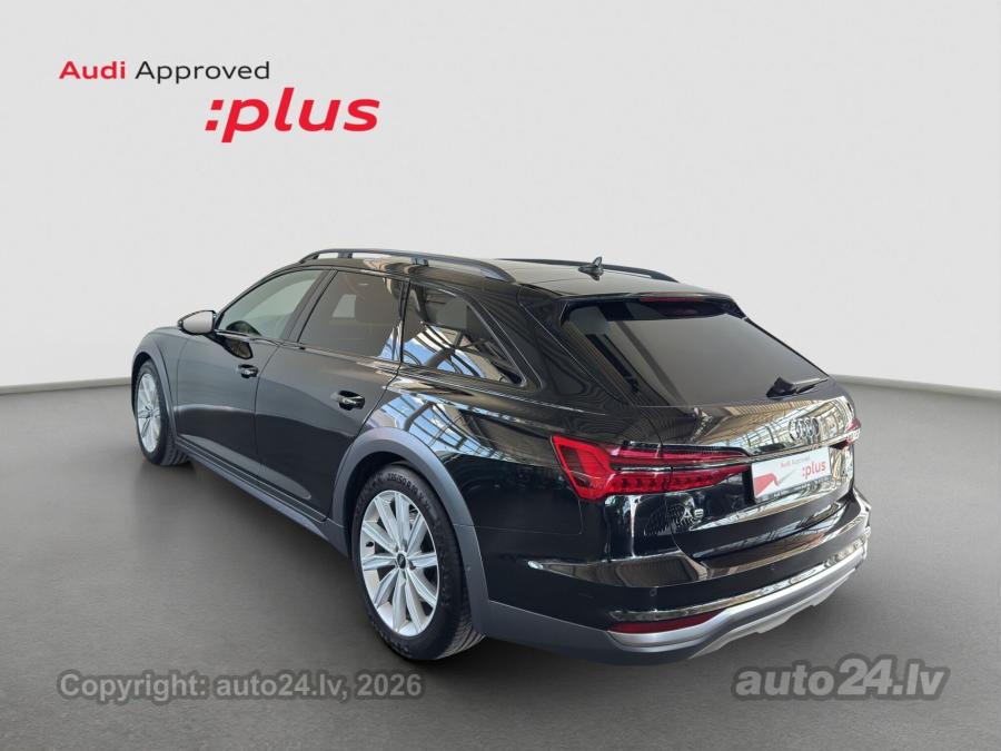 Black Audi A6 Allroad 2021 in Tallinn, with an engine capacity of 3.00 L and mileage of 98 thousand km for 38900 €, photo 4 on AUTOMOTO.COM.LV
