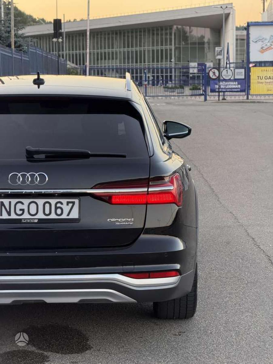 Black Audi A6 Allroad 2021 in Vilnius, with an engine capacity of 2.97 L and mileage of 189 thousand km for 29500 €, photo 5 on AUTOMOTO.COM.LV