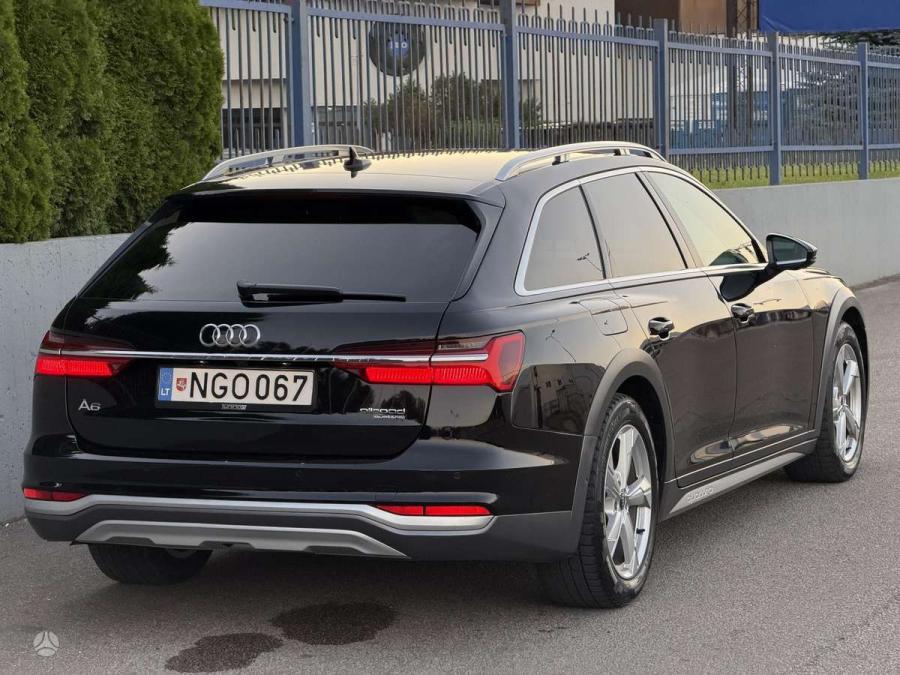 Black Audi A6 Allroad 2021 in Vilnius, with an engine capacity of 2.97 L and mileage of 189 thousand km for 29500 €, photo 6 on AUTOMOTO.COM.LV