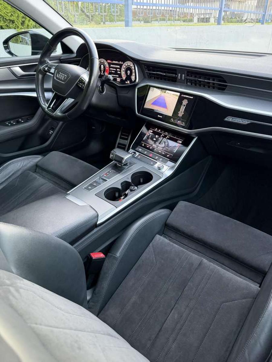 Black Audi A6 Allroad 2021 in Vilnius, with an engine capacity of 2.97 L and mileage of 189 thousand km for 29500 €, photo 12 on AUTOMOTO.COM.LV