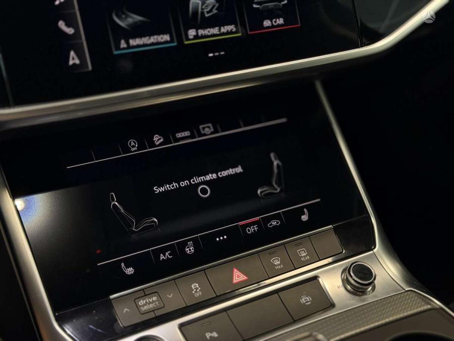 Melns Audi A6 Allroad 2021 Klaipėda, ar dzinēja tilpumu 2.97 L un nobraukumu 213 tūkst. km par 24700 €, foto 30 vietnē AUTOMOTO.COM.LV