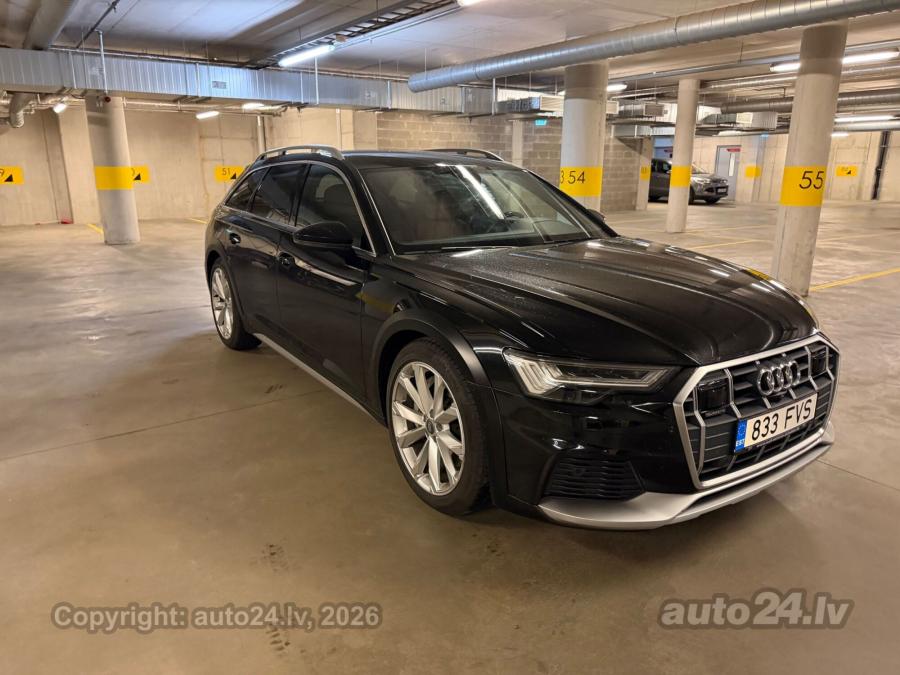 Melns Audi A6 Allroad 2022 Tallina, ar dzinēja tilpumu 3.00 L un nobraukumu 0 tūkst. km par 47000 €, foto 4 vietnē AUTOMOTO.COM.LV