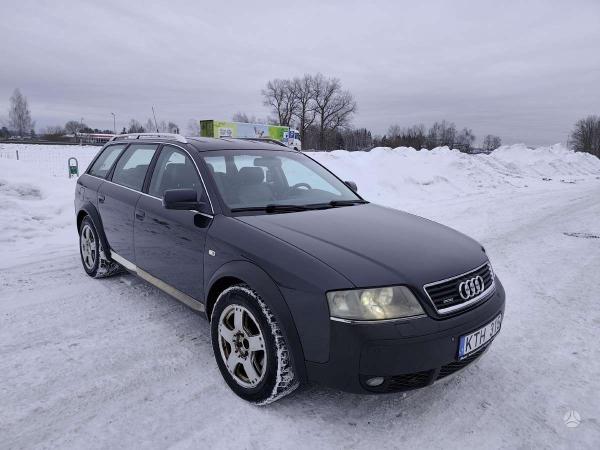 Zils Audi A6 Allroad 2003 Viļņa, ar dzinēja tilpumu 2.50 L un nobraukumu 309 tūkst. km par 1950 €, foto 2 vietnē AUTOMOTO.COM.LV
