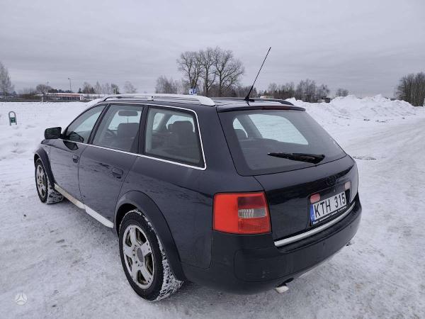 Zils Audi A6 Allroad 2003 Viļņa, ar dzinēja tilpumu 2.50 L un nobraukumu 309 tūkst. km par 1950 €, foto 3 vietnē AUTOMOTO.COM.LV