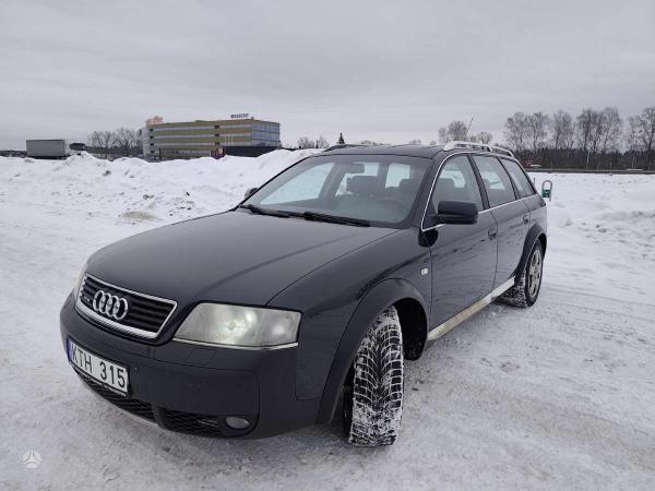 Zils Audi A6 Allroad 2003 Viļņa, ar dzinēja tilpumu 2.50 L un nobraukumu 309 tūkst. km par 1950 €, foto 5 vietnē AUTOMOTO.COM.LV