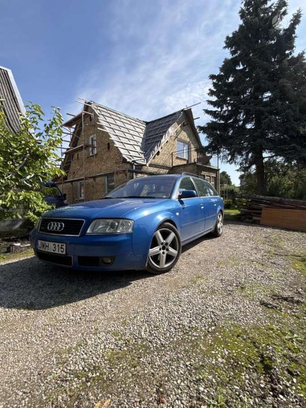 Blue Audi A6 Allroad 2004 in Panevezys, with an engine capacity of 2.50 L and mileage of 384 thousand km for 700 €, photo 2 on AUTOMOTO.COM.LV