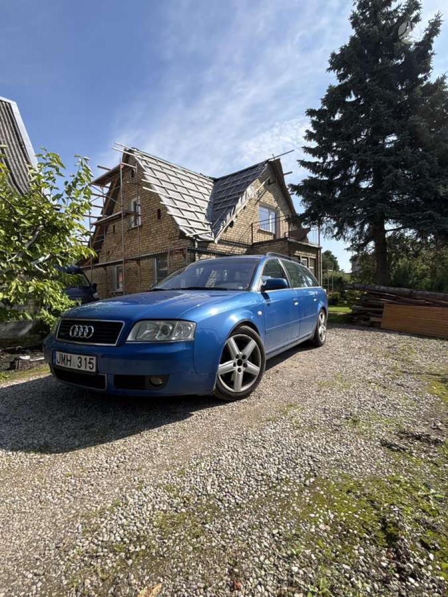 Blue Audi A6 Allroad 2004 in Panevezys, with an engine capacity of 2.50 L and mileage of 384 thousand km for 700 €, photo 3 on AUTOMOTO.COM.LV