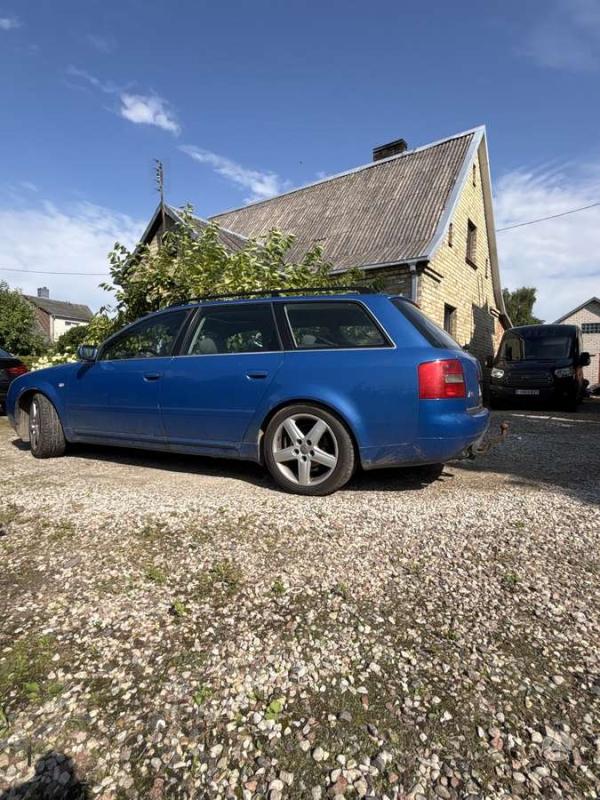 Blue Audi A6 Allroad 2004 in Panevezys, with an engine capacity of 2.50 L and mileage of 384 thousand km for 700 €, photo 3 on AUTOMOTO.COM.LV
