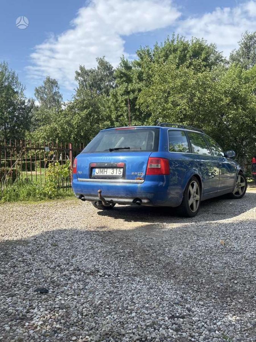Blue Audi A6 Allroad 2004 in Panevezys, with an engine capacity of 2.50 L and mileage of 384 thousand km for 700 €, photo 5 on AUTOMOTO.COM.LV