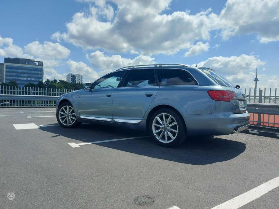 Blue Audi A6 Allroad 2006 in Vilnius, with an engine capacity of 2.70 L and mileage of 333 thousand km for 4000 €, photo 1 on AUTOMOTO.COM.LV