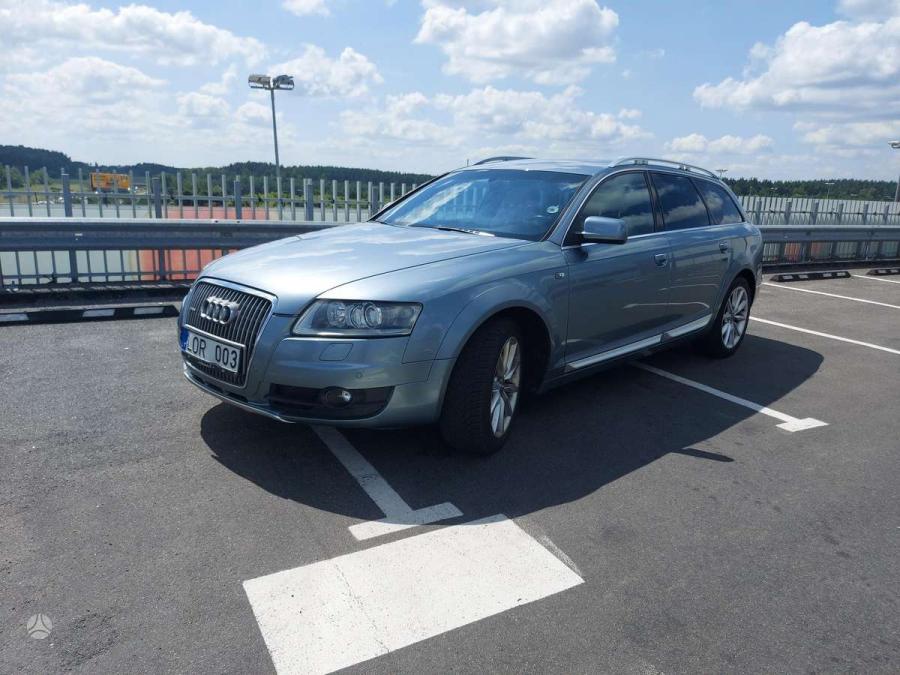 Blue Audi A6 Allroad 2006 in Vilnius, with an engine capacity of 2.70 L and mileage of 333 thousand km for 4000 €, photo 5 on AUTOMOTO.COM.LV