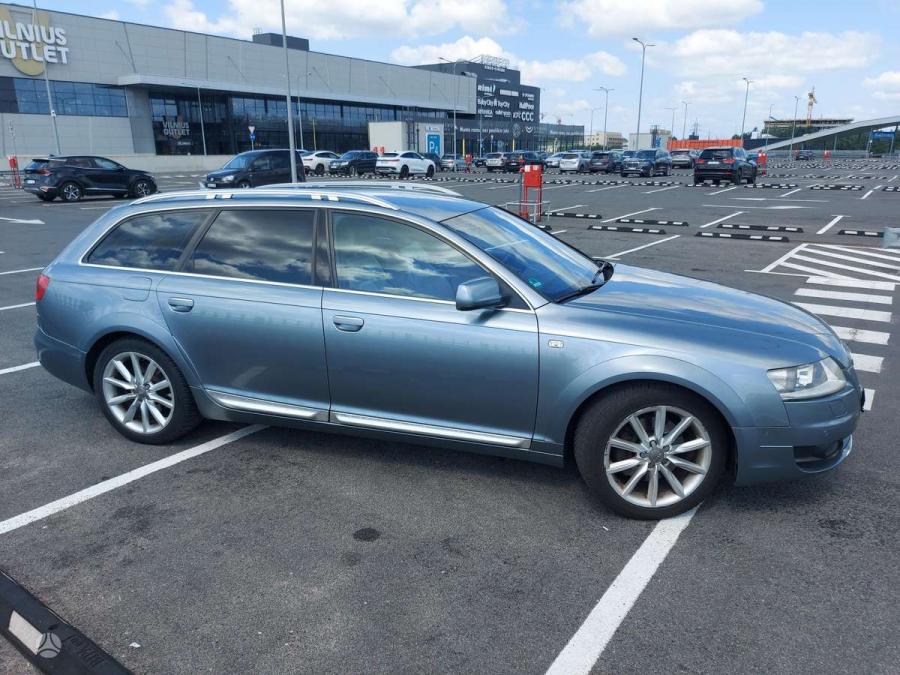 Blue Audi A6 Allroad 2006 in Vilnius, with an engine capacity of 2.70 L and mileage of 333 thousand km for 4000 €, photo 19 on AUTOMOTO.COM.LV