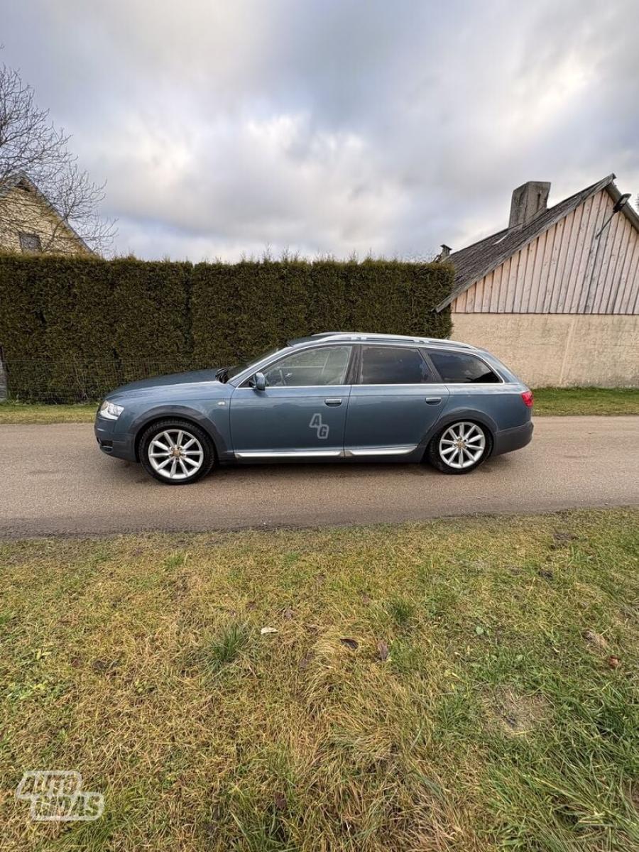 Blue Audi A6 Allroad 2007 in Taurage, with an engine capacity of 2.70 L and mileage of 310 thousand km for 2600 €, photo 1 on AUTOMOTO.COM.LV