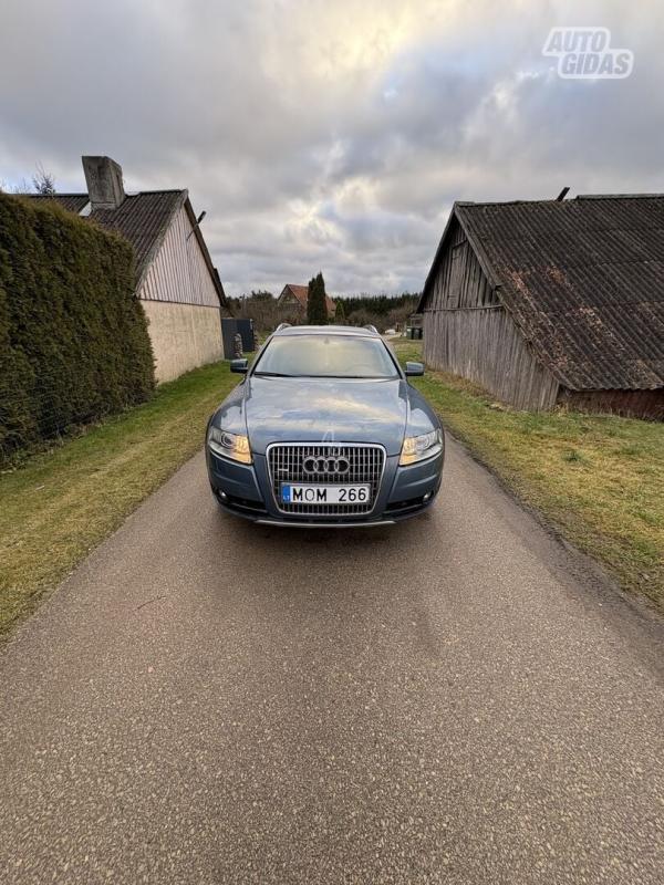 Zils Audi A6 Allroad 2007 Tauragė, ar dzinēja tilpumu 2.70 L un nobraukumu 310 tūkst. km par 2600 €, foto 4 vietnē AUTOMOTO.COM.LV