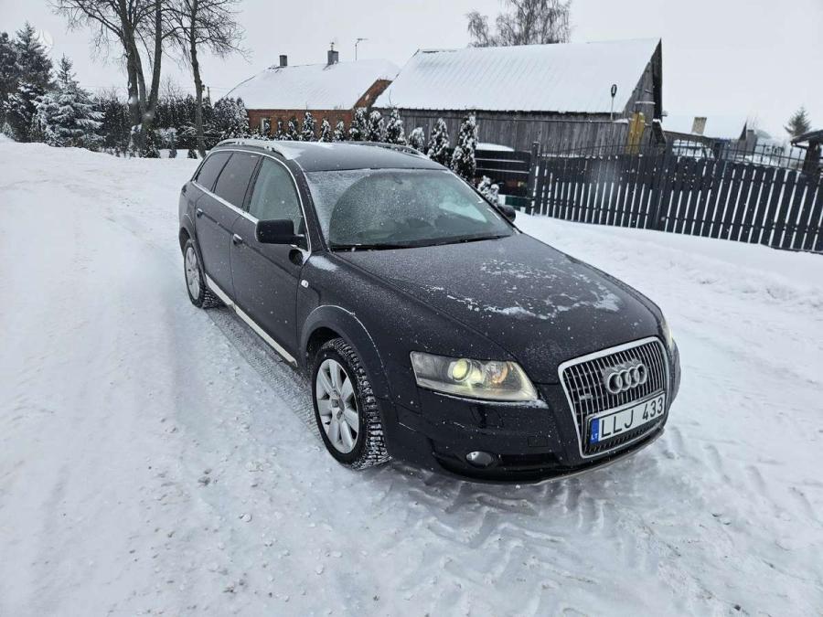 Zils Audi A6 Allroad 2007 Marijampole, ar dzinēja tilpumu 2.97 L un nobraukumu 401 tūkst. km par 3999 €, foto 2 vietnē AUTOMOTO.COM.LV