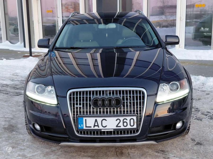 Zils Audi A6 Allroad 2007 Viļņa, ar dzinēja tilpumu 2.97 L un nobraukumu 298 tūkst. km par 4000 €, foto 2 vietnē AUTOMOTO.COM.LV